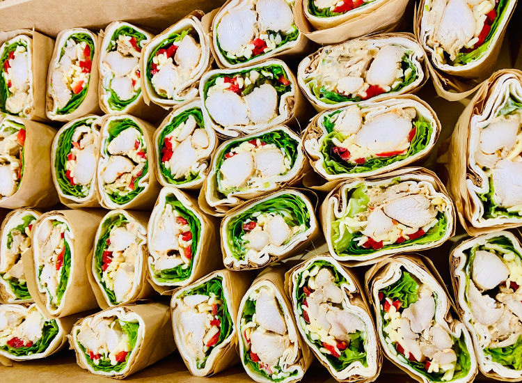 Mini Wraps Platter – Royal Platter